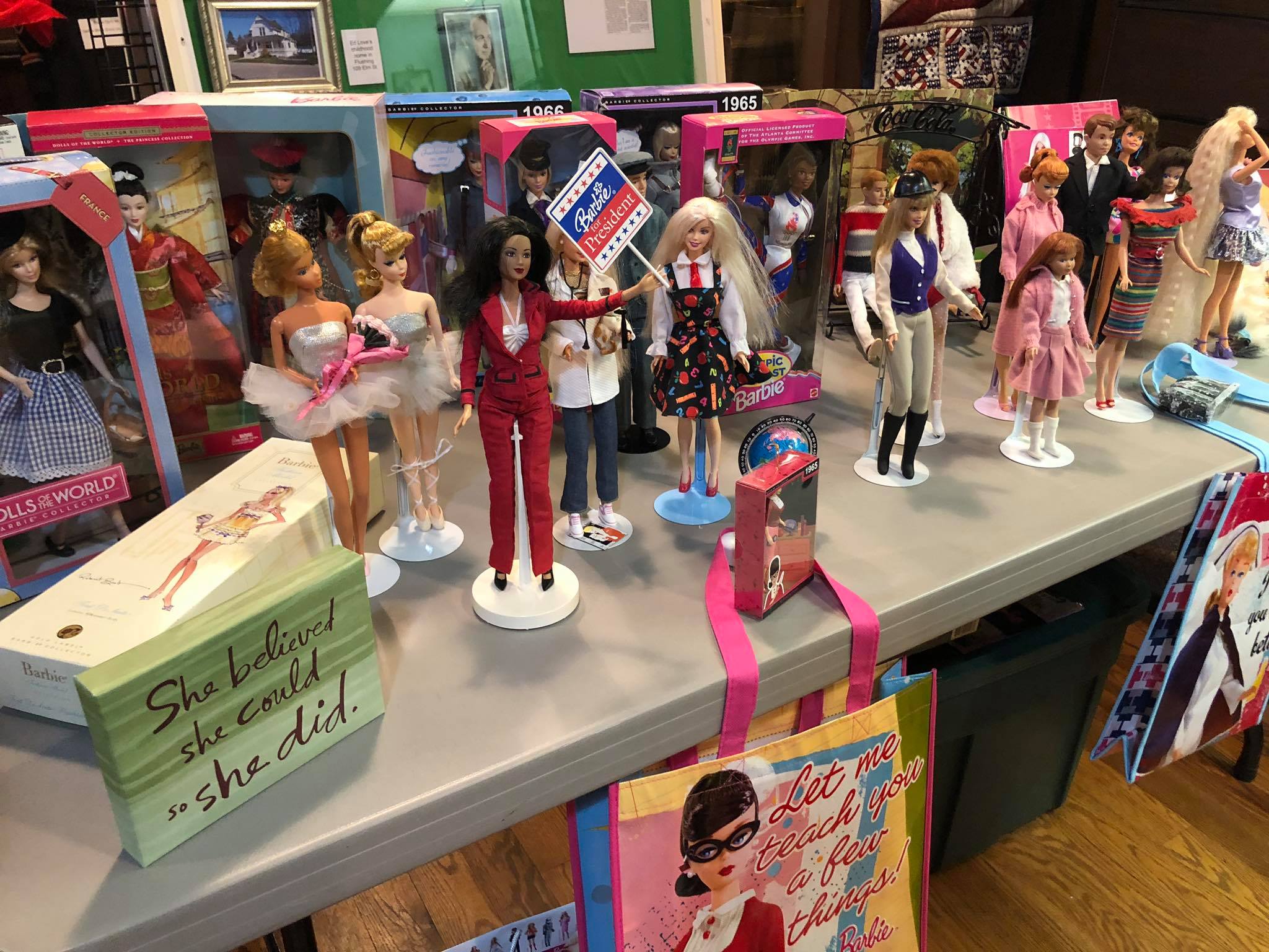 We are having a great time with the History of Barbie - Flushing Area ...